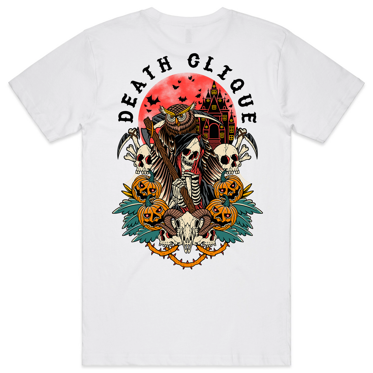 2022 Halloween Tee - White – Death Clique