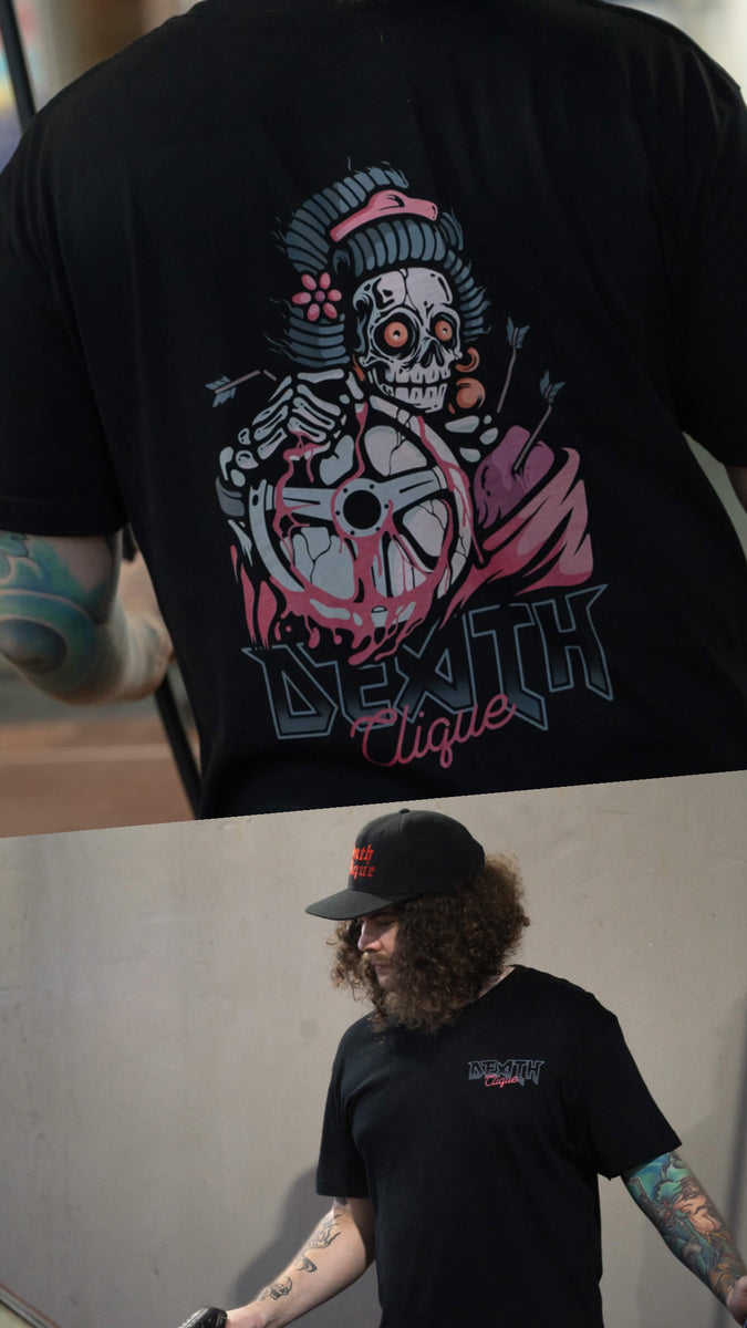 Dead Geisha Tee - Black – Death Clique