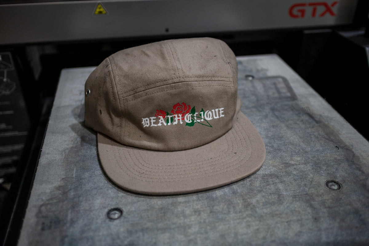 Roses 5 Panel Cap – Death Clique